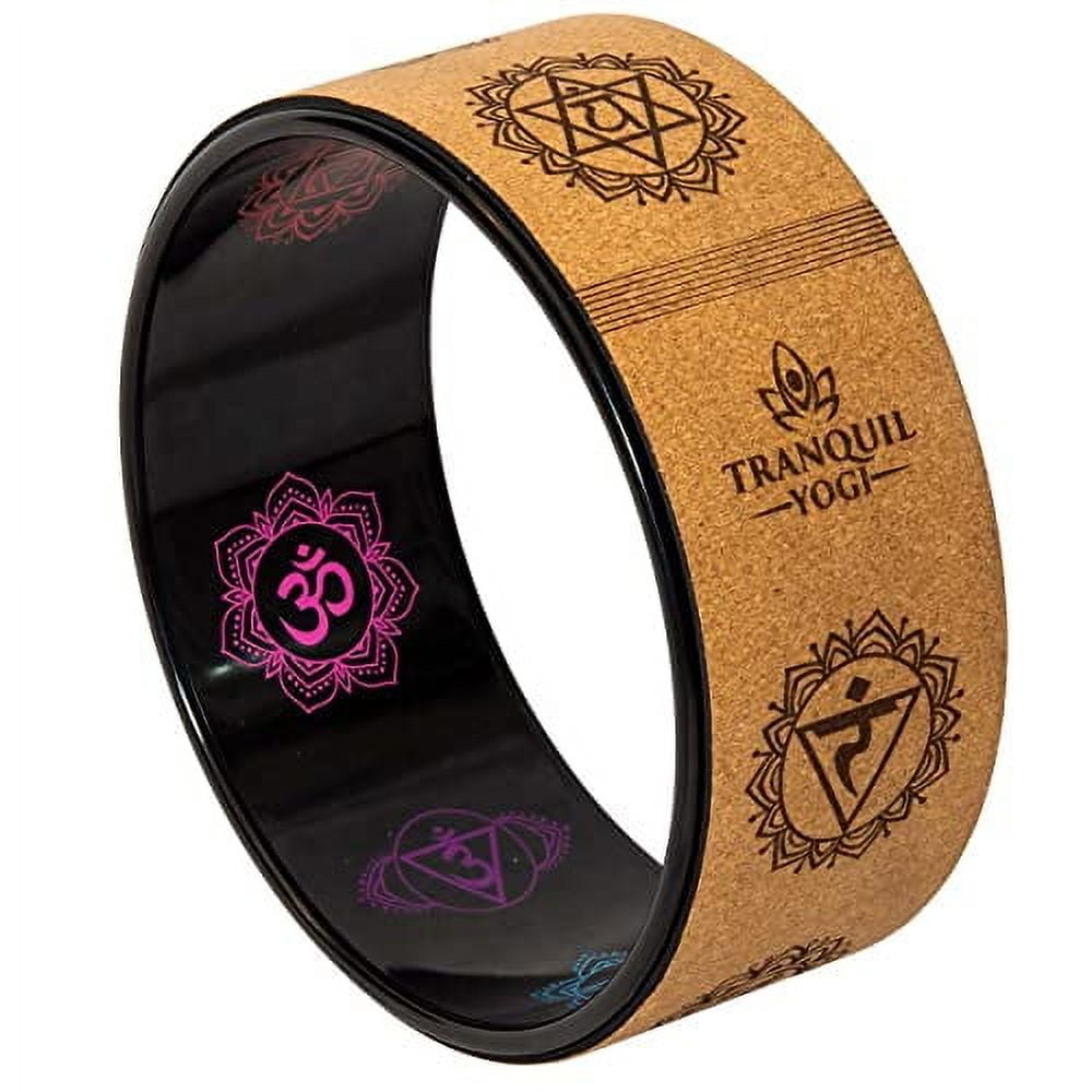 Enlighten Yoga Wheel - Great for adding active strength and flexibility ...