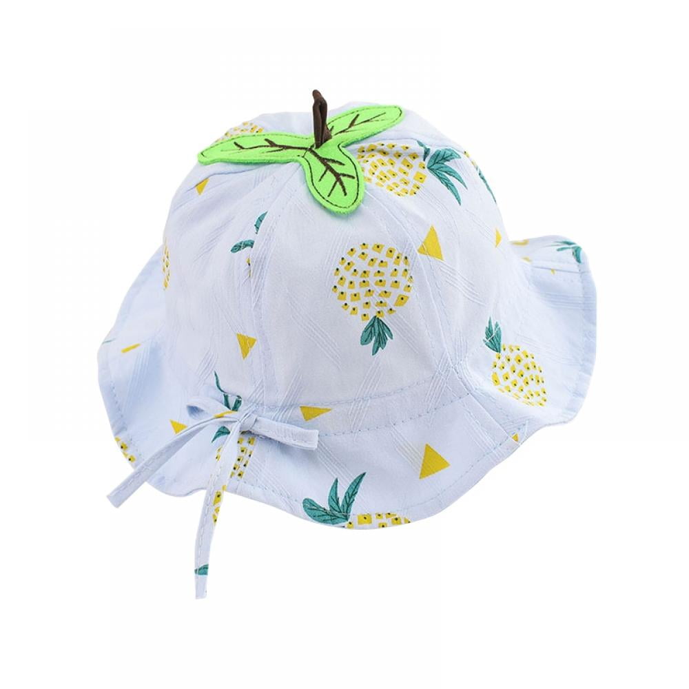 Enlightened Cute Summer Baby Girl Bucket Hat Outdoor Bowknot Kids Girl ...