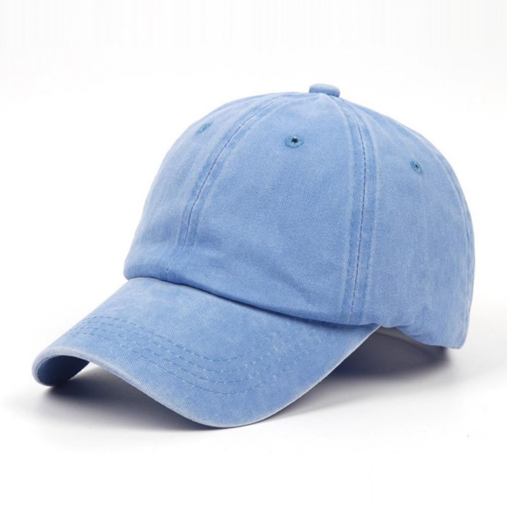 Enlightened Distressed Denim Sun Hats Baseball Caps for Women and Men ...