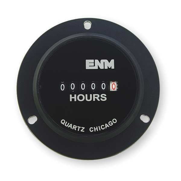 Enm AC Hour Meter II,6-Digit,2.8 in,3-Hole T50B4 - Walmart.com