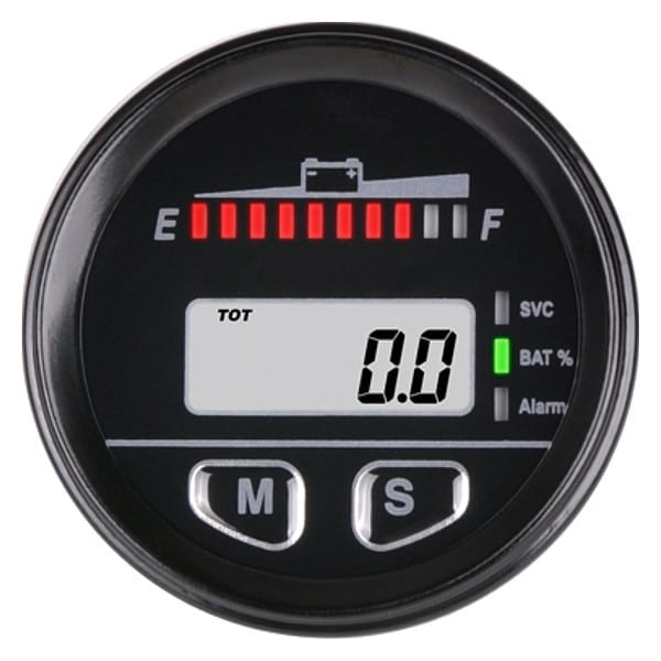Enm Battery Discharge Indicator,Panel Mount PT33A1 - Walmart.com