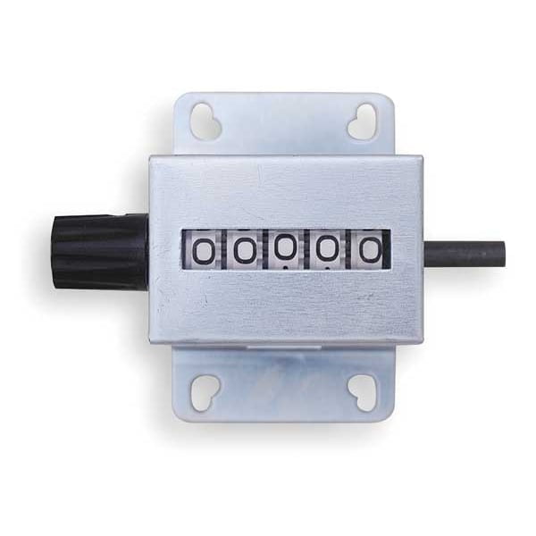 Enm Counter,Mech,5 Digit,RH/TC,Reset Knob M3CA50A - Walmart.com
