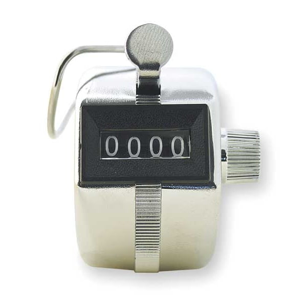 Enm Counter,Mechanical,4 Digit,Hand Tally M45 - Walmart.com