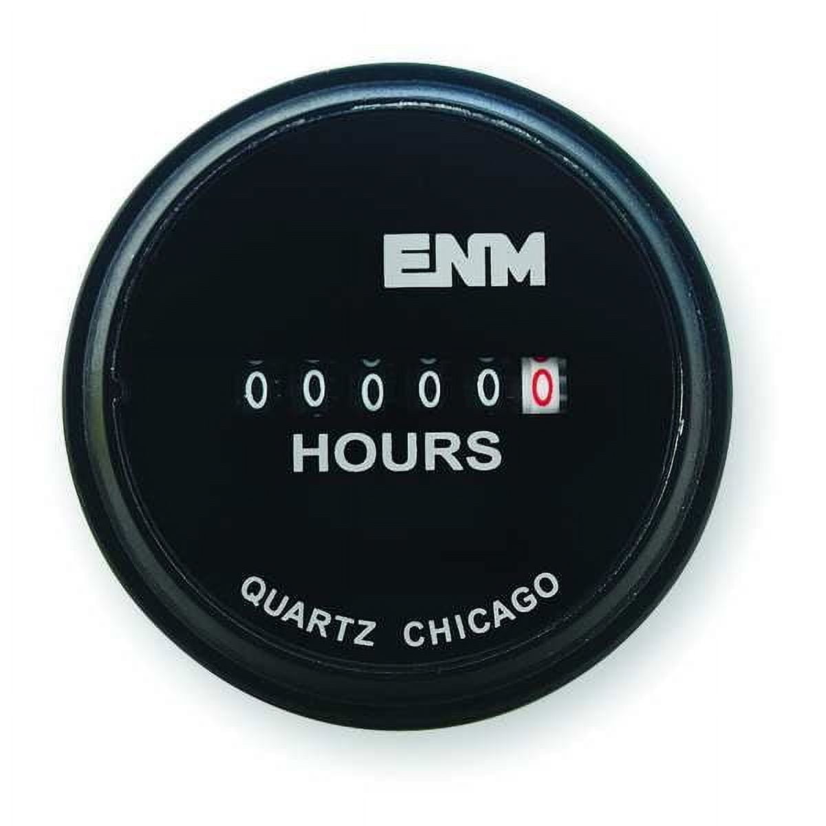 Enm DC Hour Meter,Electrical,2.31 in,Round T40A45 - Walmart.com