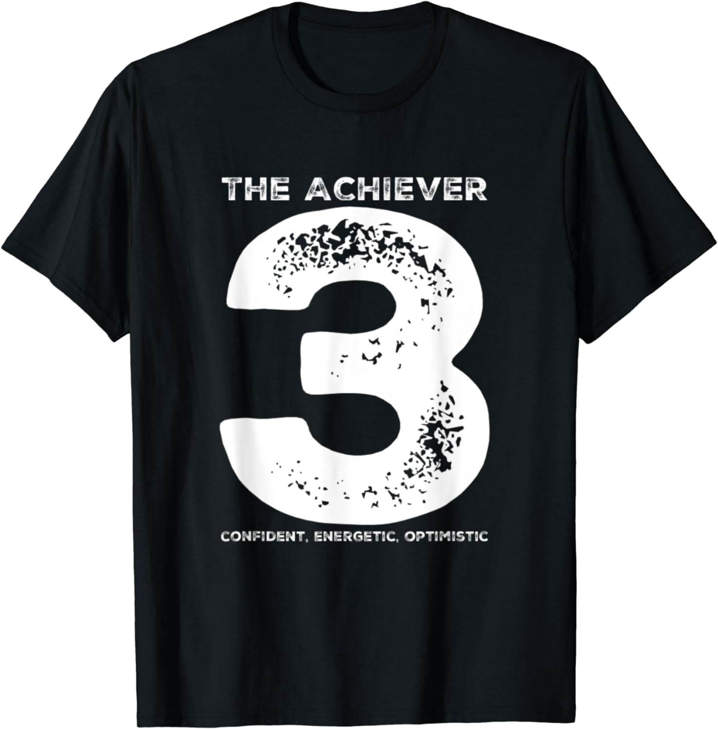 Enneagram Type Three, The Achiever. Enneagram3 T-Shirt01 - Walmart.com