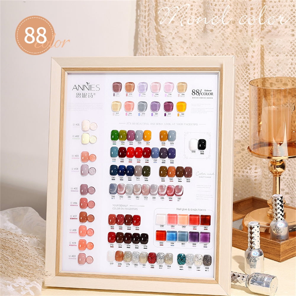 Ennis Maynell 88 Color Nail Polish Gel Nail Shop Special Large Set 2022 ...