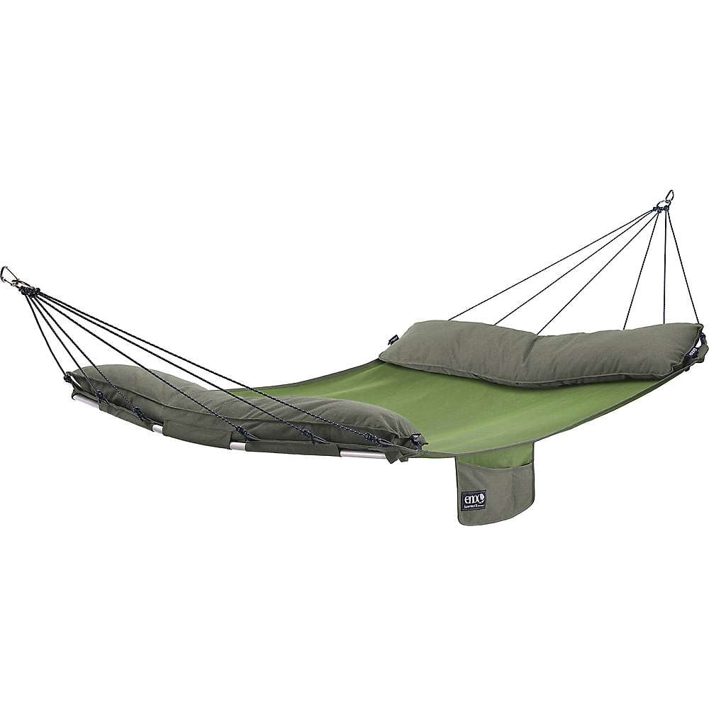 Eno SuperNest SL Hammock, Jungle Green with Premium Mesh and Stand Pod ...