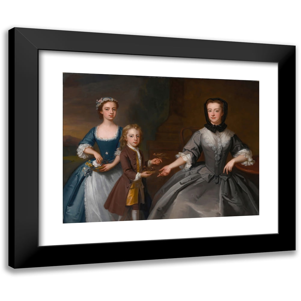 Enoch Seeman 14x12 Black Modern Framed Museum Art Print Titled ...