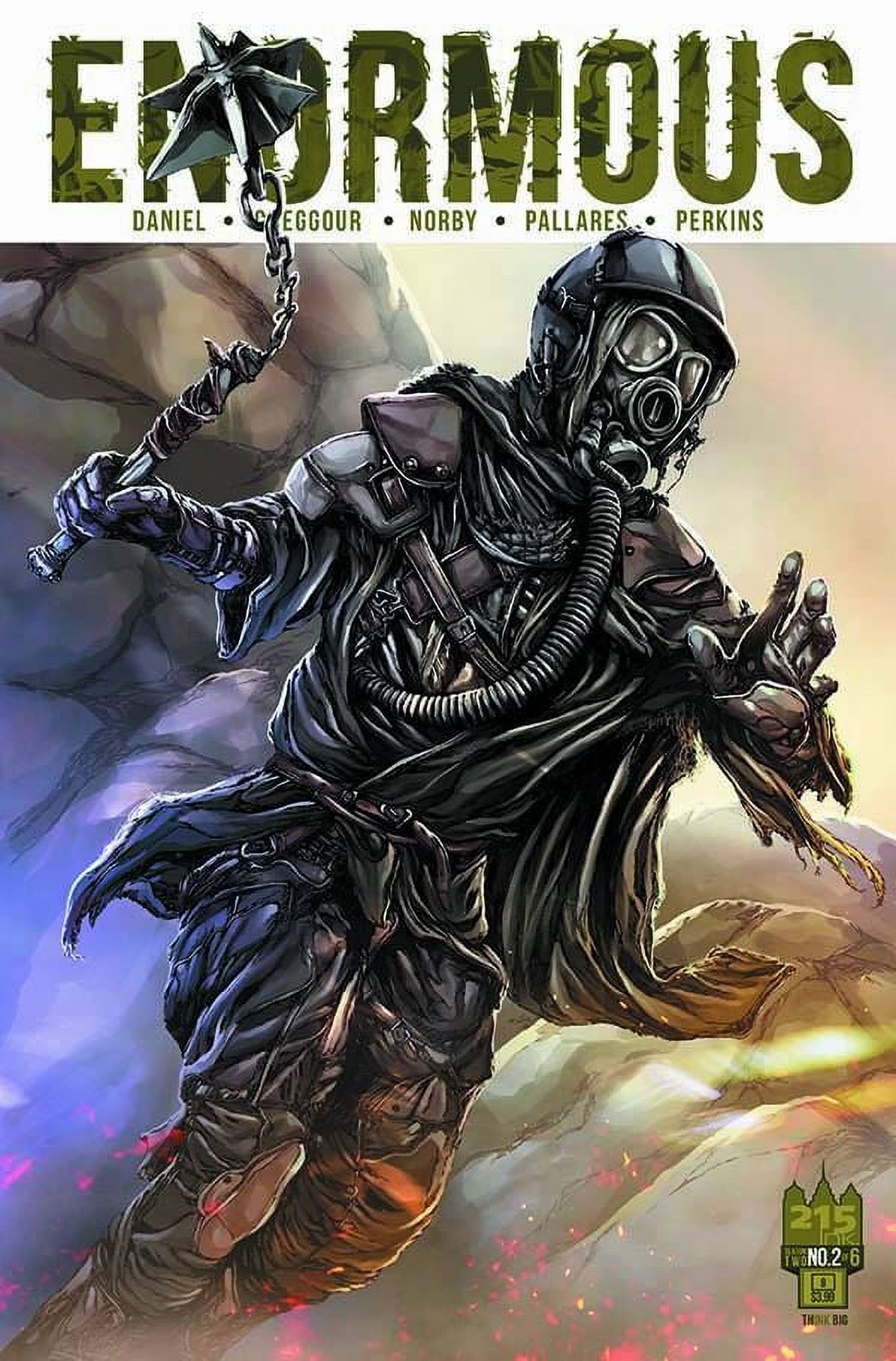 Enormous V2 #2 (Cvr A Cheggour) 215 Ink Comic Book - Walmart.com