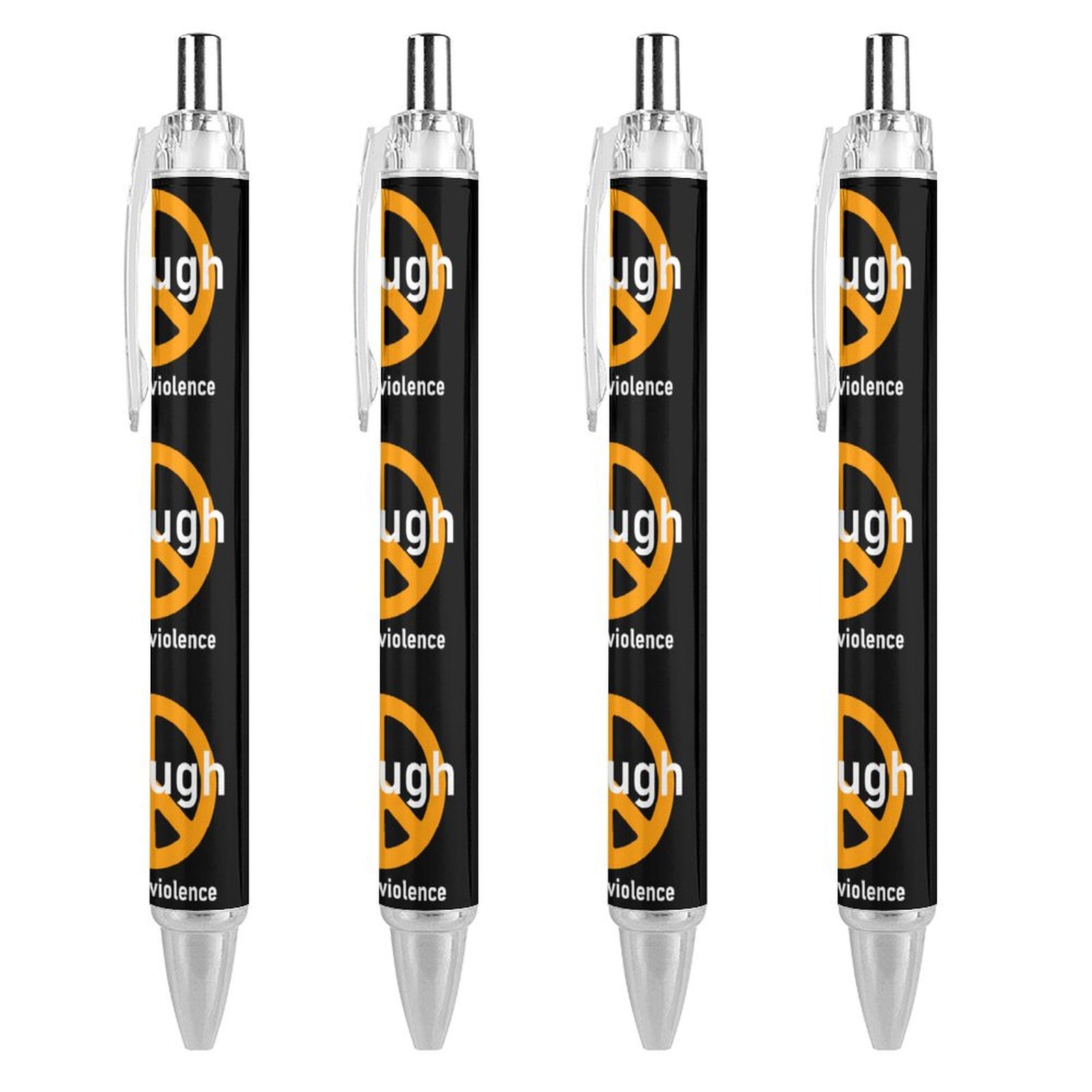 Enough Wear Orange End Gun Violence Ballpoint Pen Retractable Pens ...