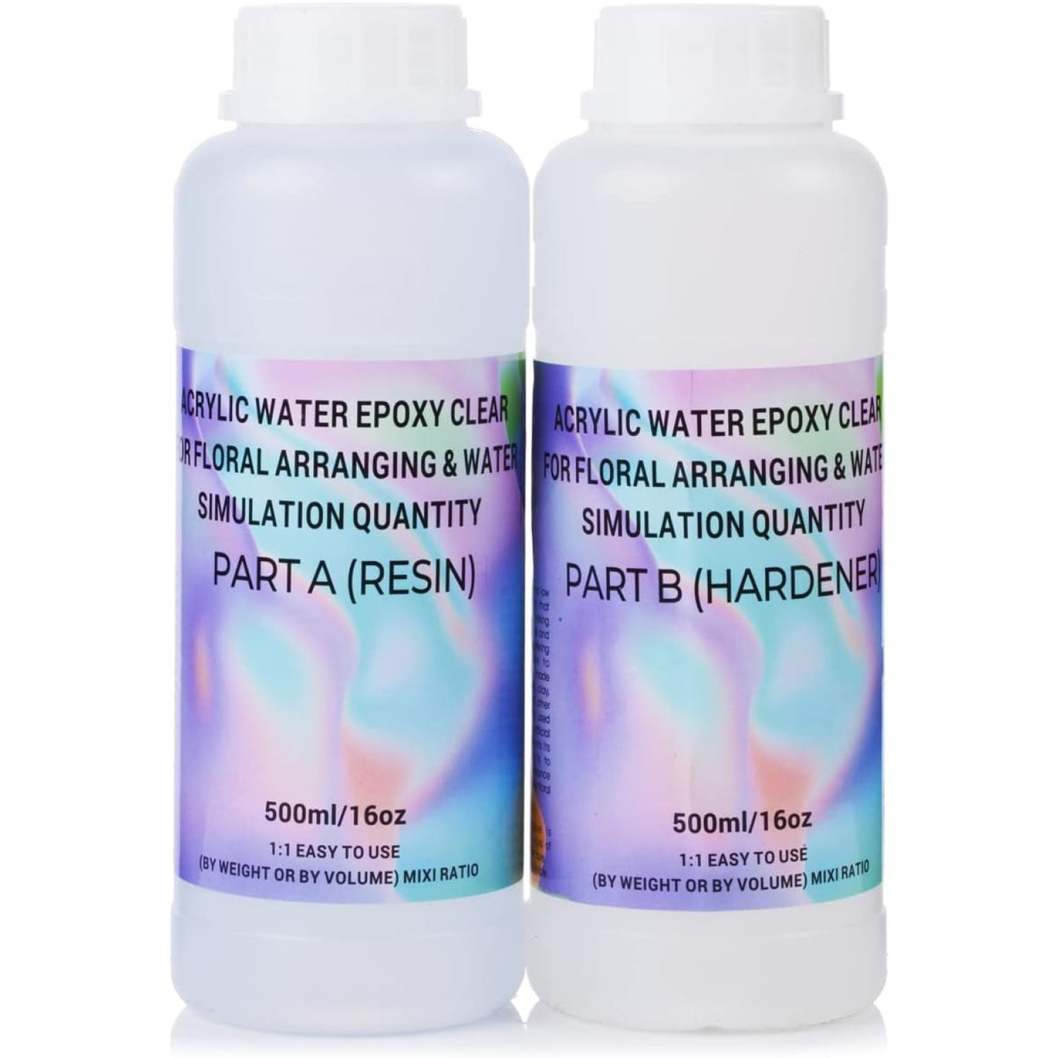 Enova Floral Craft Water and Simulated Fake Water Flower Cast Crystal ...