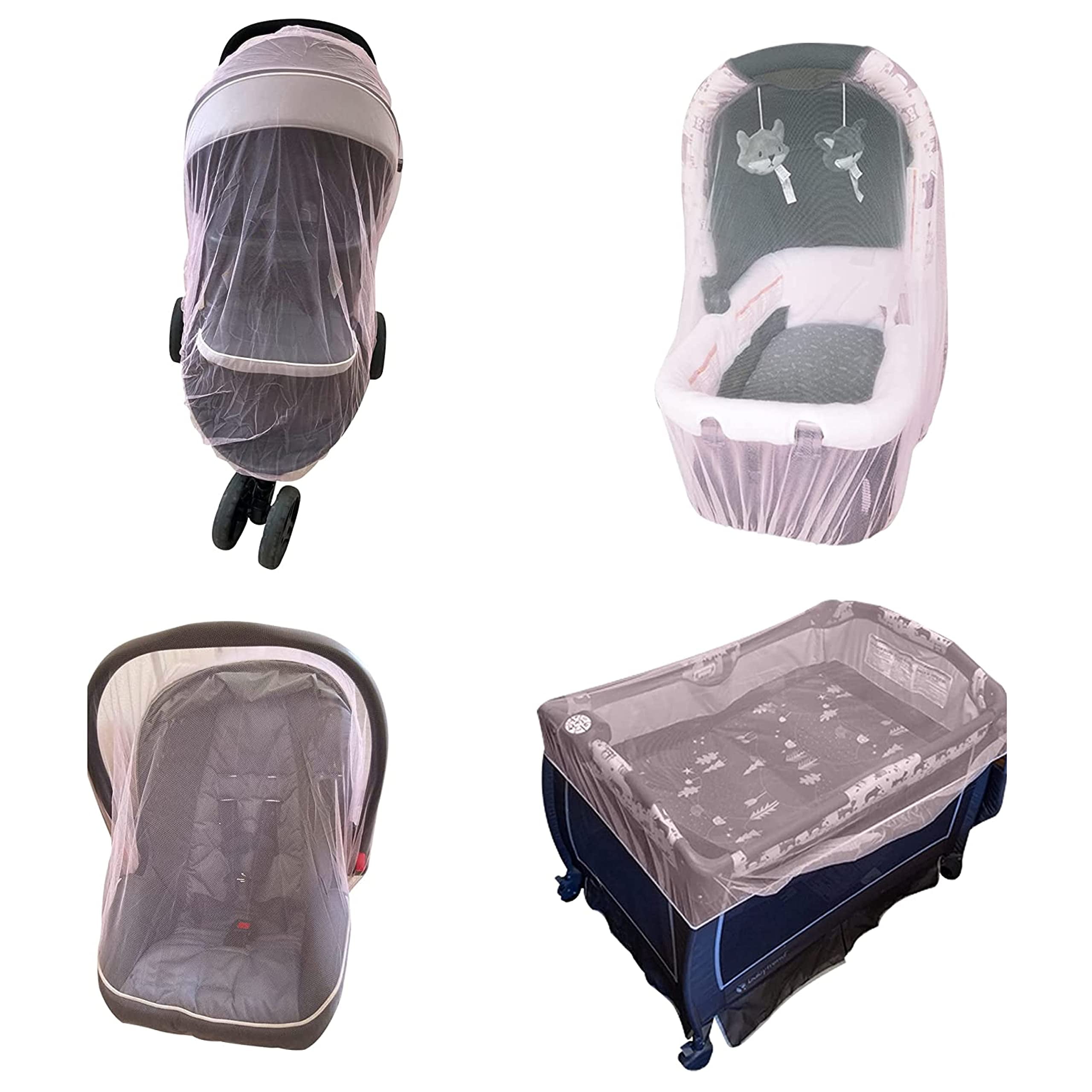 Enovoe Mosquito Net for Stroller - Durable Baby Stroller Mosquito Net ...