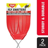 Old-Fashioned Fly Swatter | 5-Pack | Wire Frame with Wooden Handle ...