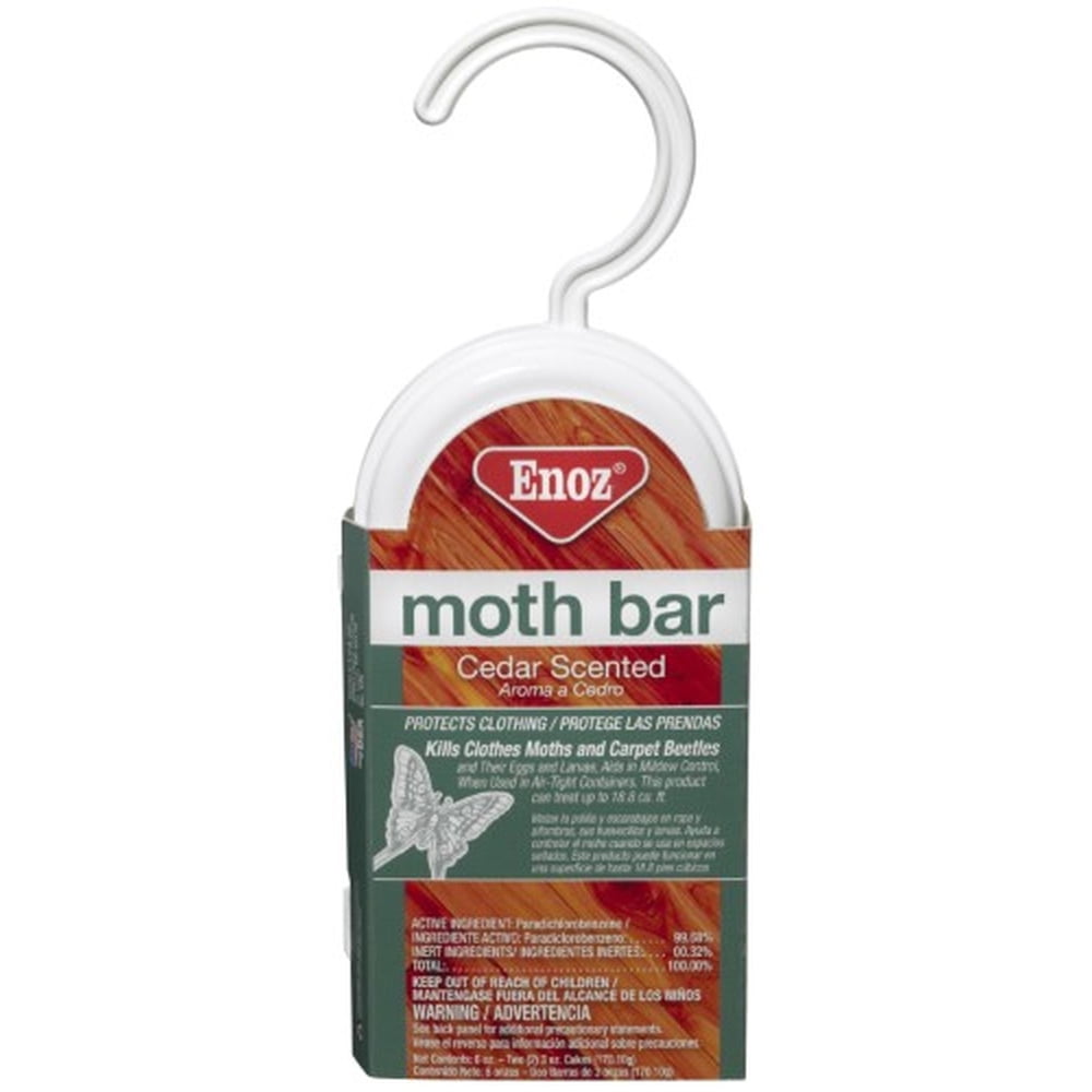 Enoz Moth Bar Cedar (Pack of 3) - Walmart.com