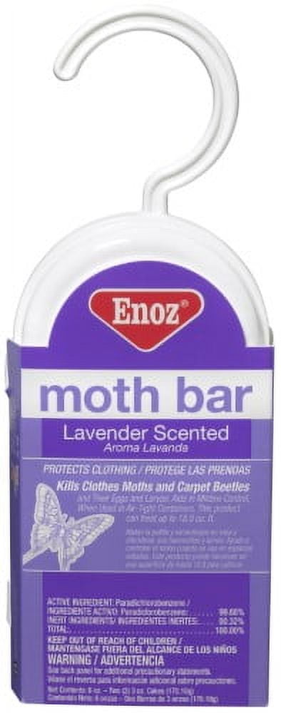 Enoz Moth Bar Lavender Scented (Pack of 24) - Walmart.com
