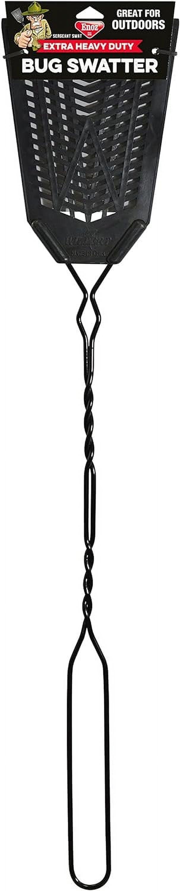 Enoz Sergeant Swat Flyswatter, Black - Walmart.com