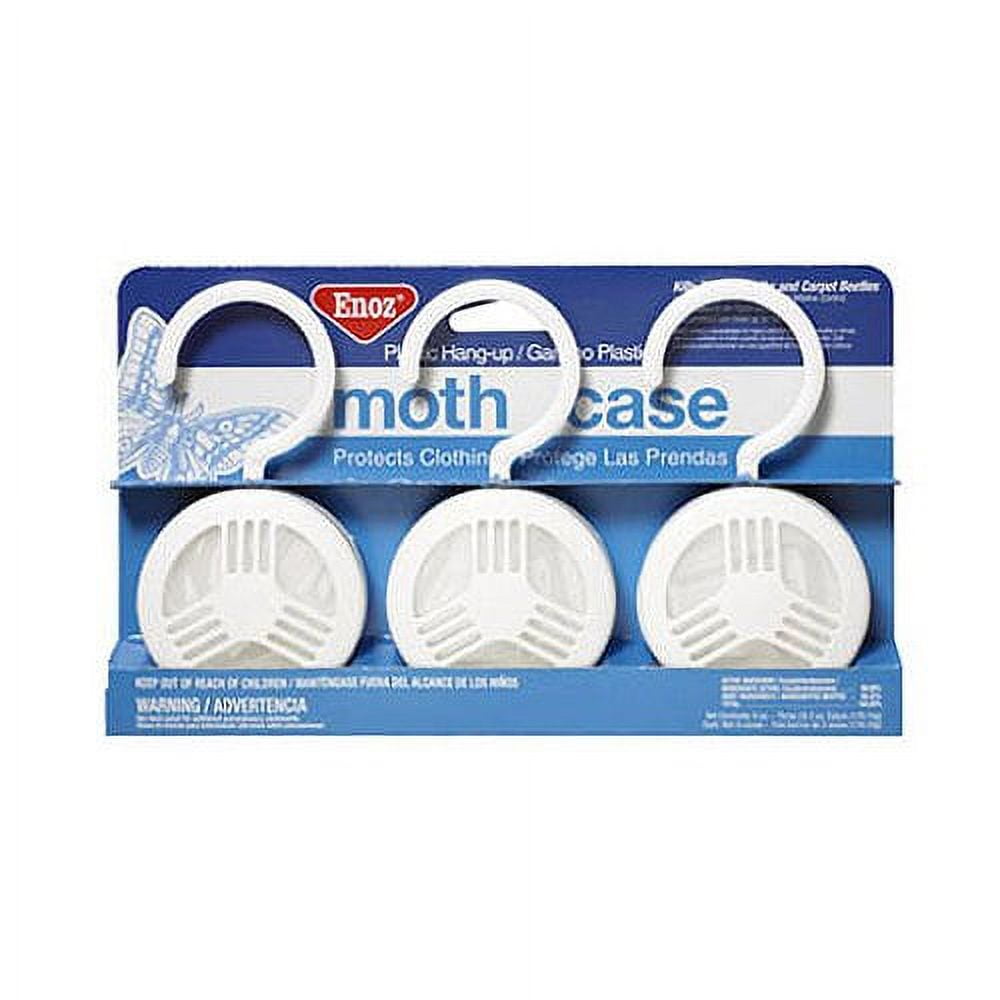Enoz White Moth Cake Closet Hangers, 3 Count - Walmart.com