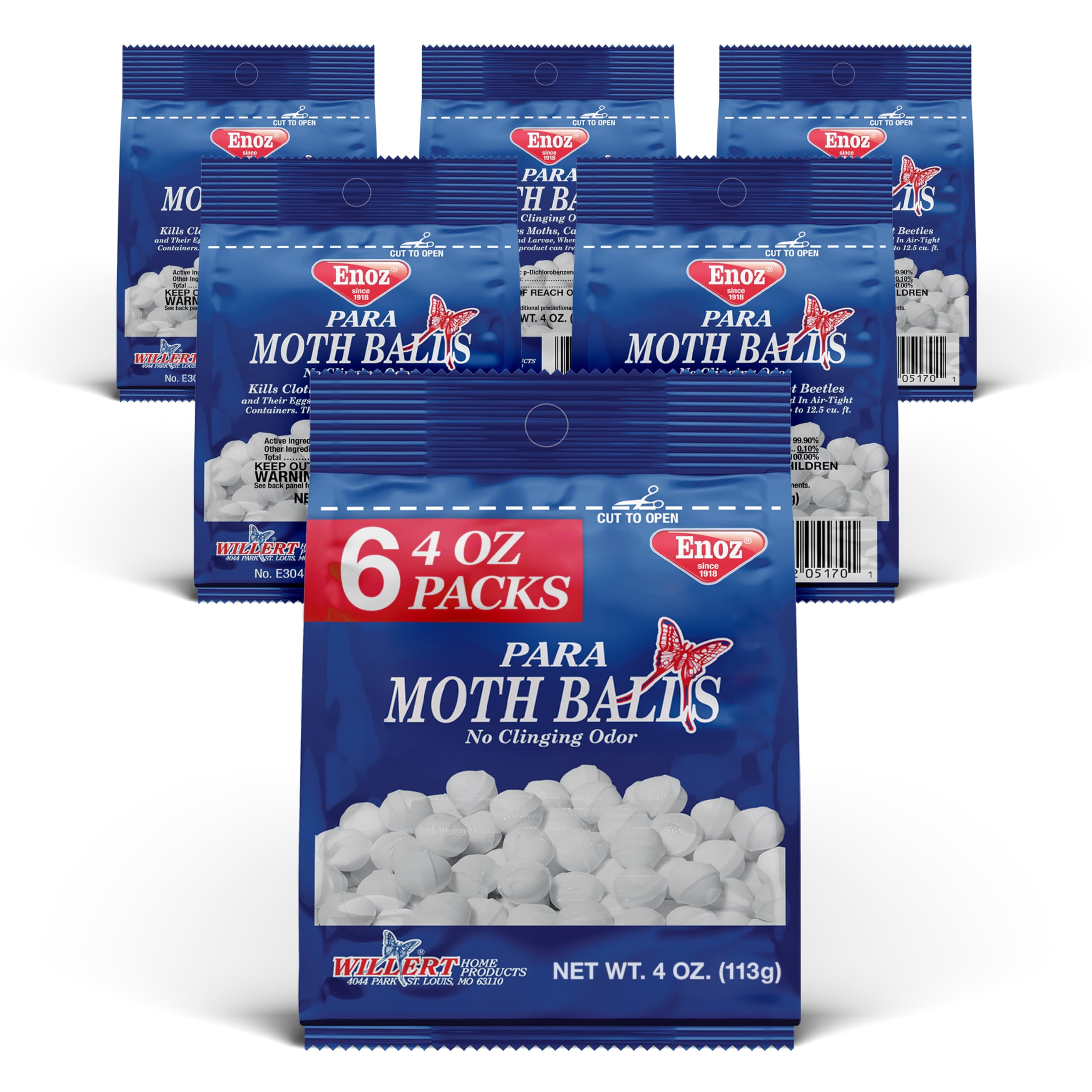 Enoz para Moth Balls For Insects, Kills Clothes Moths and Carpet ...