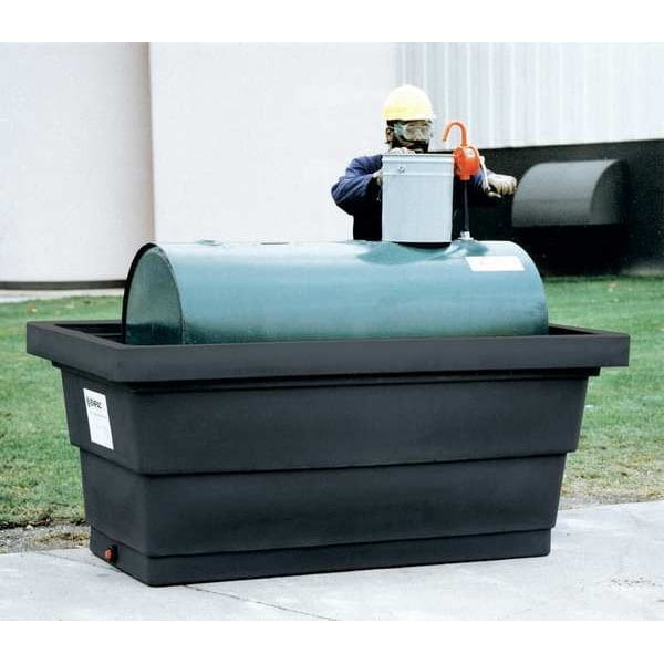 Enpac Tank Containment Unit with Drain, Black 5275-BK-D - Walmart.com