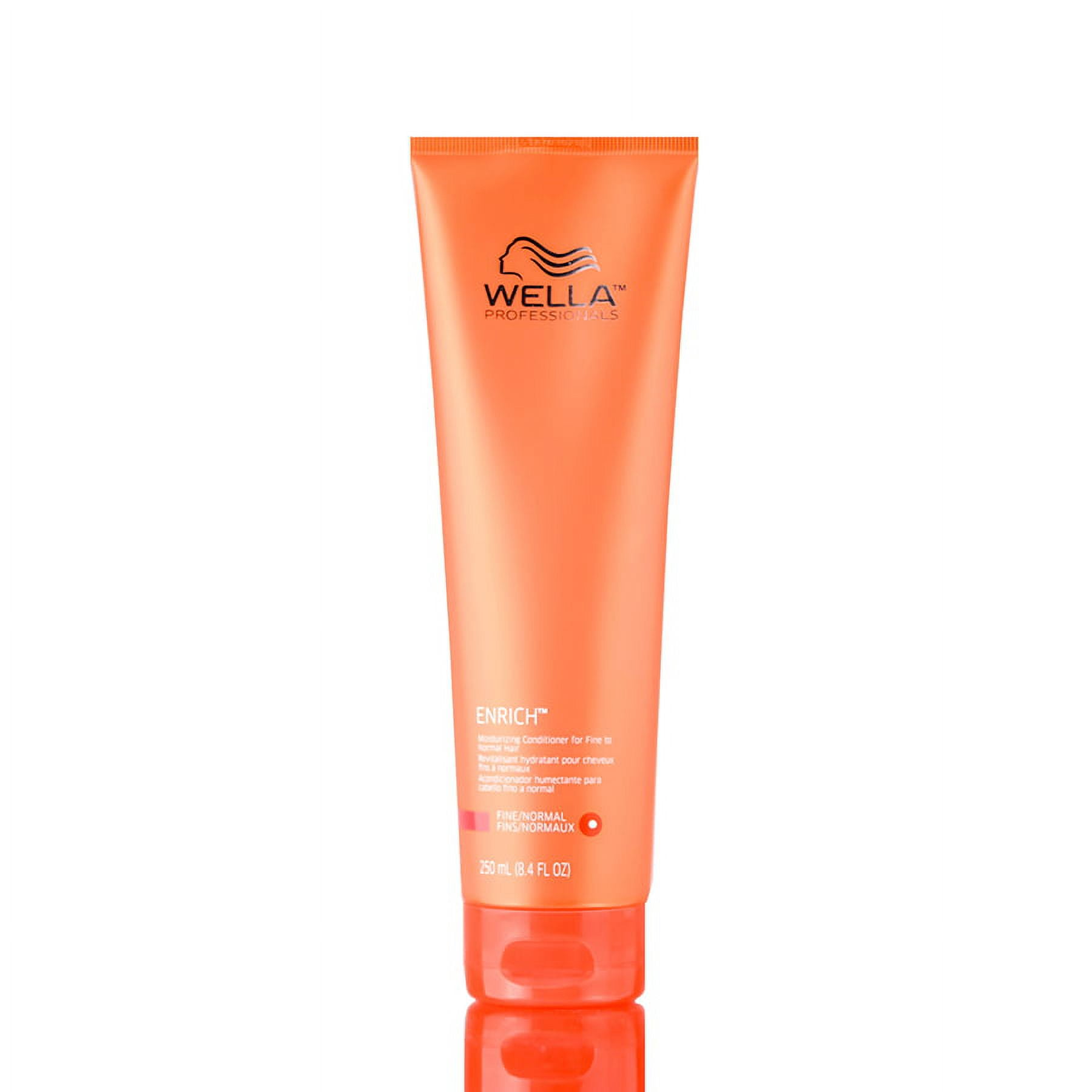 Enrich Moisturizing Conditioner For Fine To Normal Hair By Wella, 8.4 ...