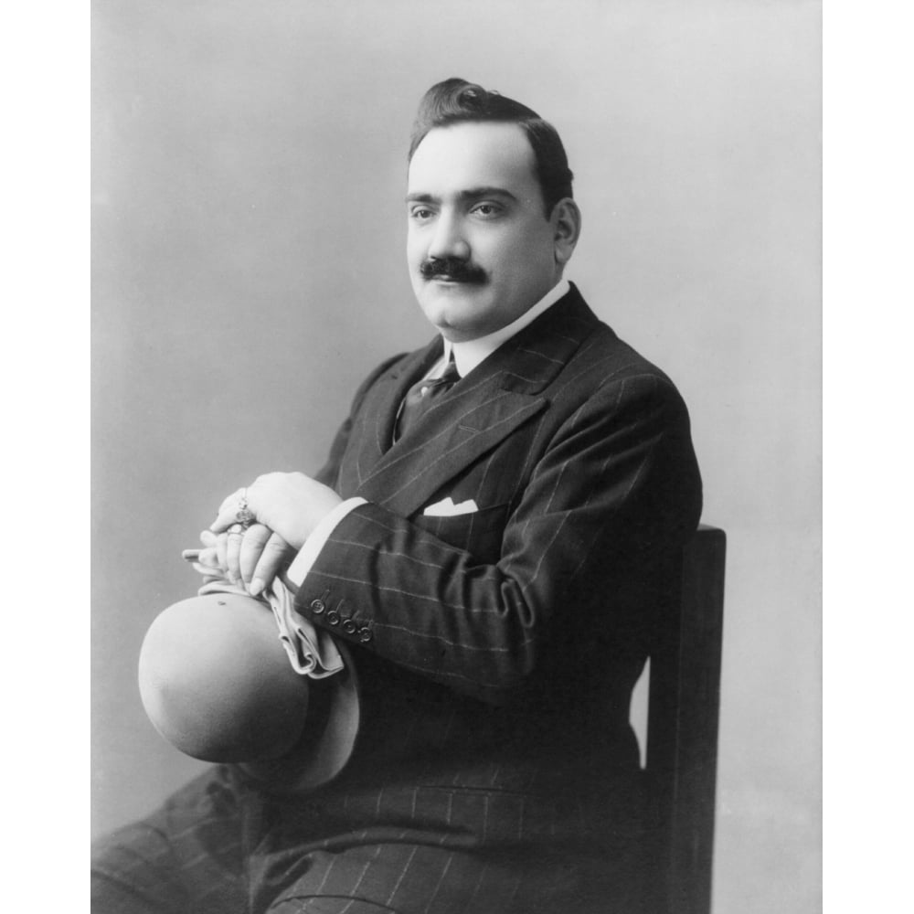 Enrico Caruso History Poster Print - Walmart.com