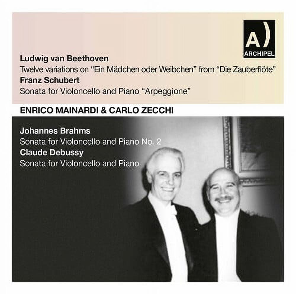 Enrico Mainardi - Shubert, Beethoven, Brahms, Debussy - Music & Performance - CD - Walmart.com