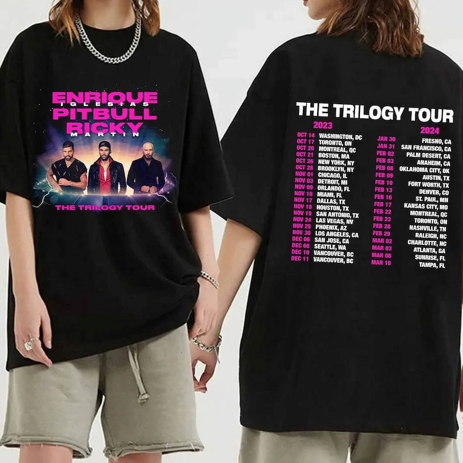 Enrique Iglesias X Pitbull X Ricky Martin The Trilogy Tour 2023 2024 ...