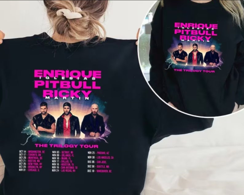 Enrique Iglesias X Pitbull X Ricky Martin The Trilogy Tour 2023 ...