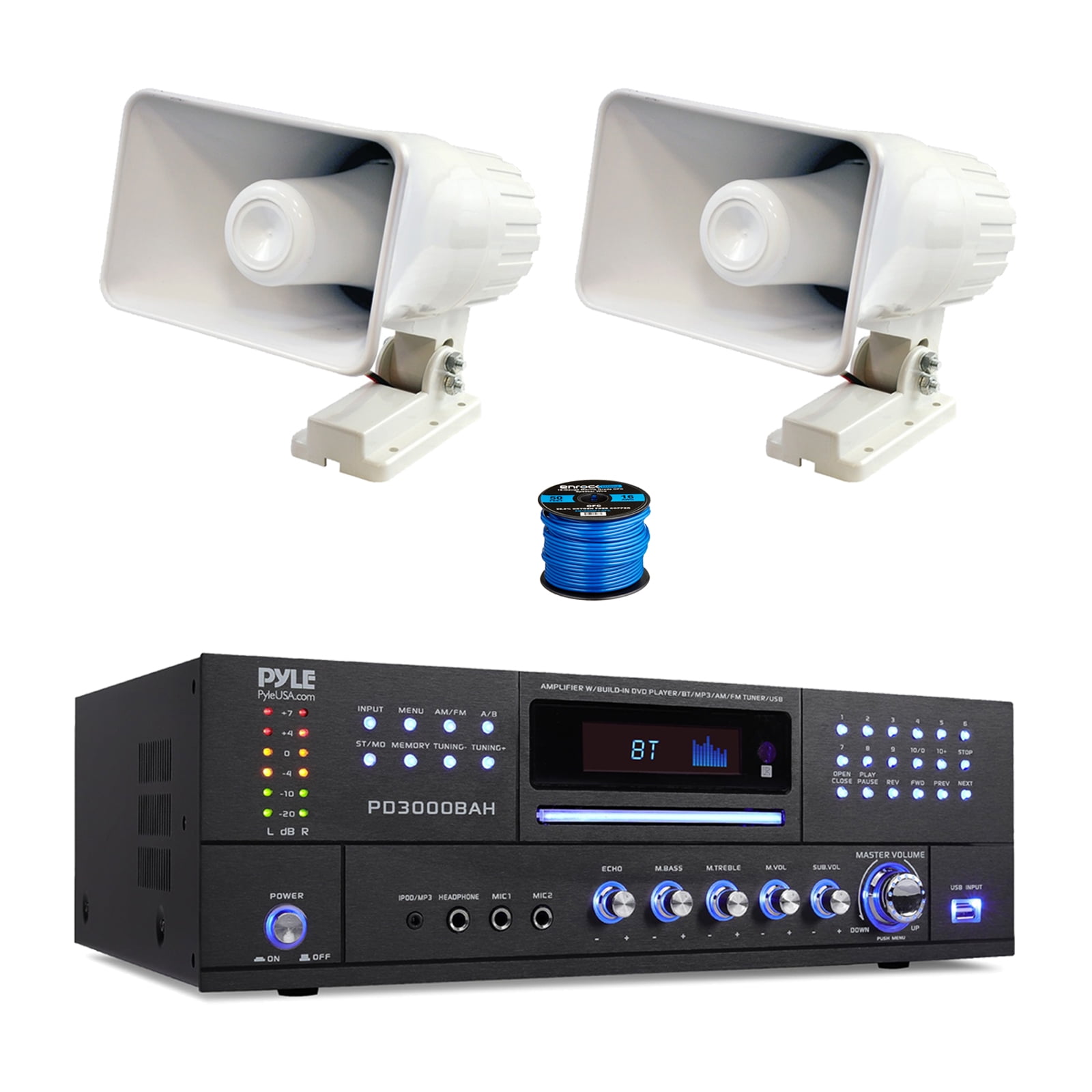 Enrock Home Theater 4-Channel 4000 Watt Bluetooth HDMI Stereo CD/DVD ...