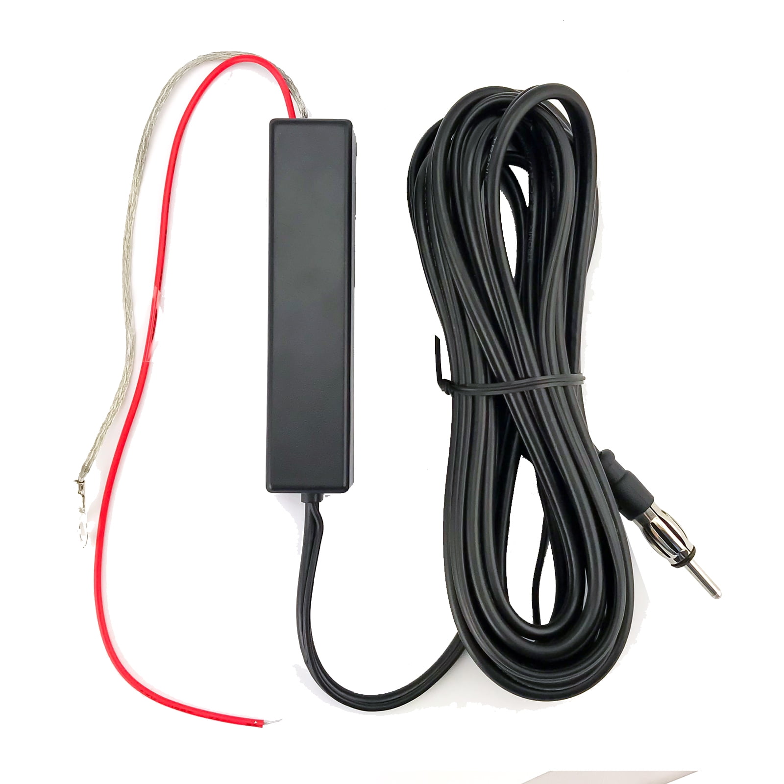 Enrock Unviersal 12 Volt Car Truck Motorcycle Amplified Stereo Radio AM ...