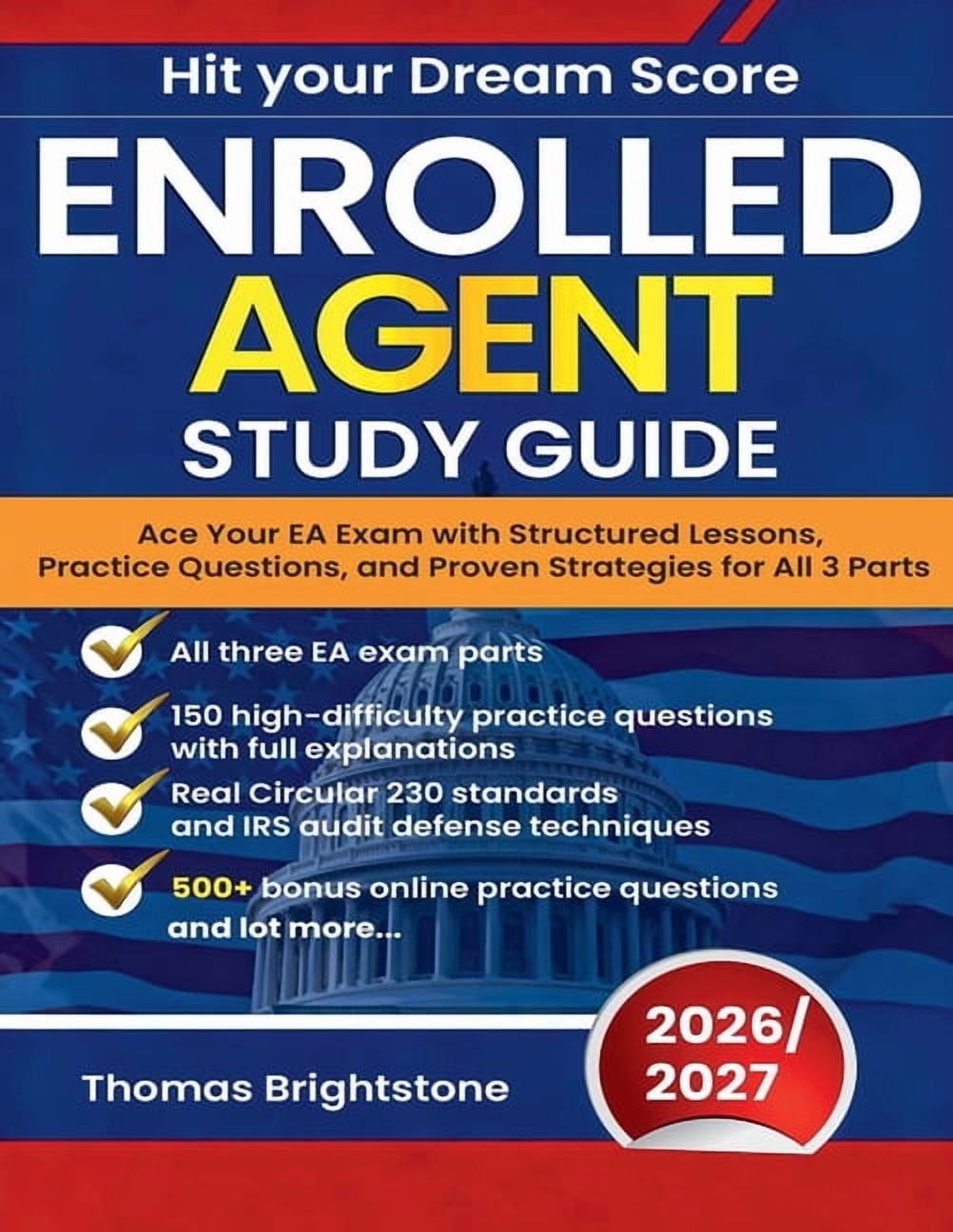 Enrolled Agent Study Guide 2026: Ace Your EA Exam with Structured ...