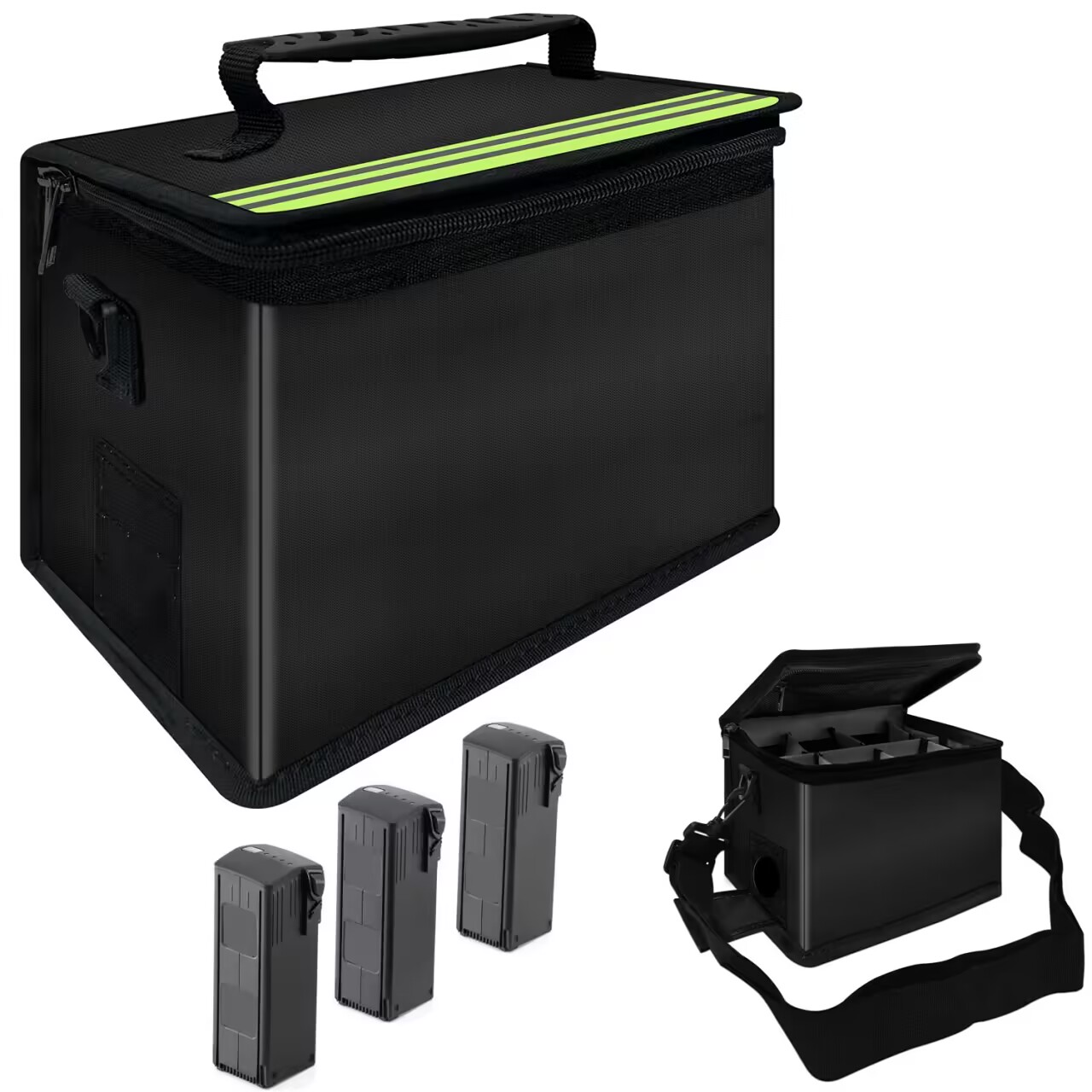 Vikakiooze 2023 Charging Cable Storage Bag Mobile Power Box Travel Bag ...