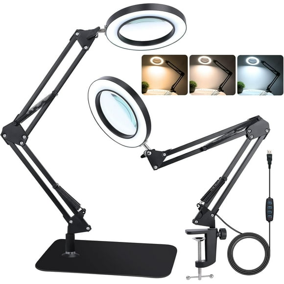 Magnifying Work Light