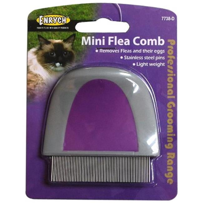 Enrych Mini Flea Pet Comb - Walmart.com