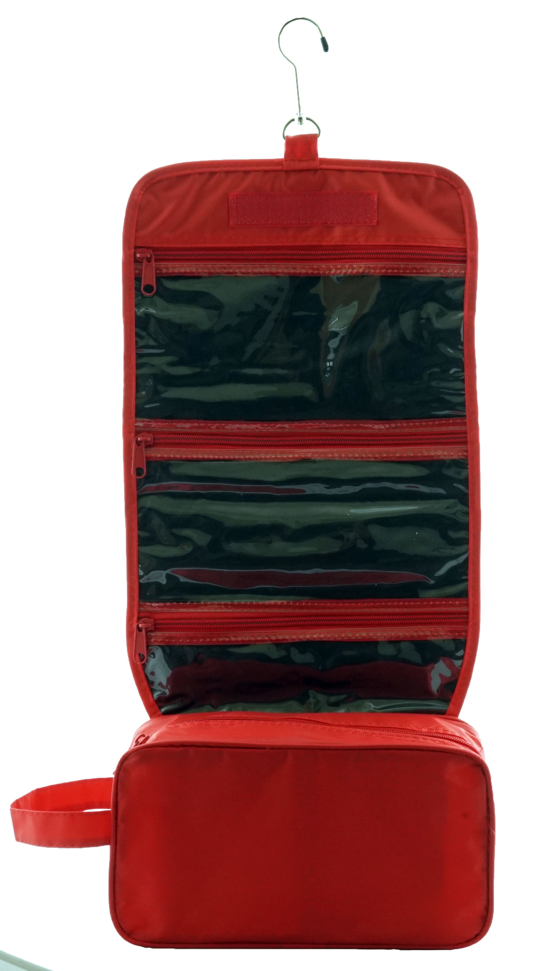 Ensign Peak Hanging Toiletry Bag, Red - Walmart.com