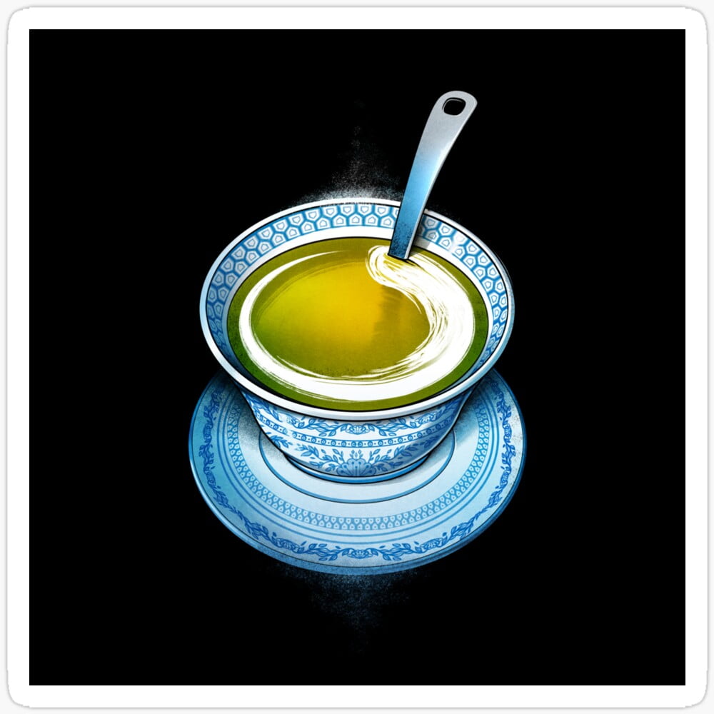 Enso Circle Green Tea Sticker Phone Decal Water Bottle Stickers Car ...