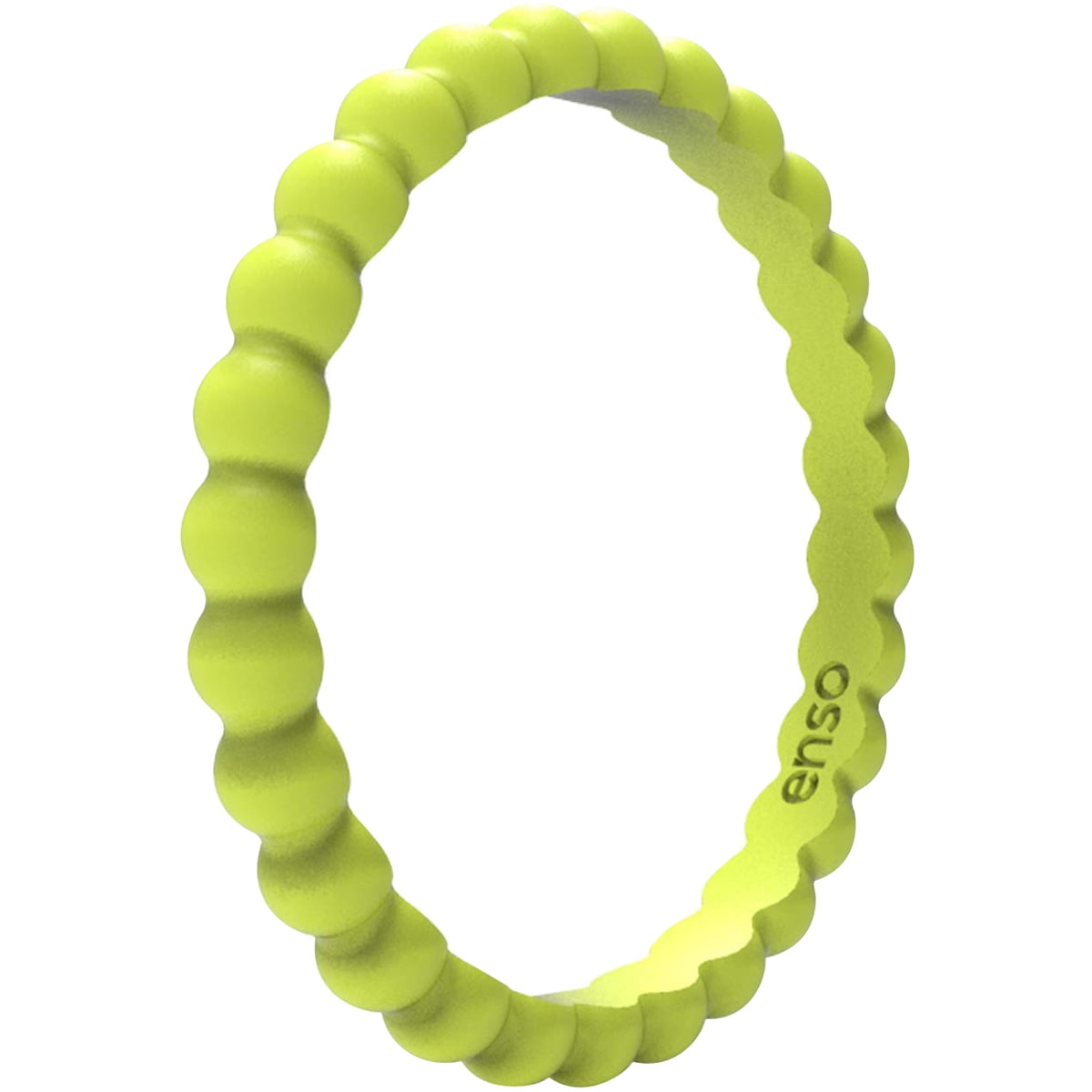 Enso Rings Beaded Stackables Silicone Ring - Lightning - 4 - Walmart.com
