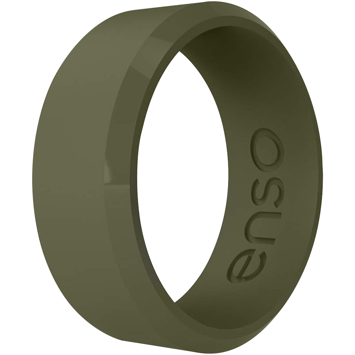 Enso Rings Classic Bevel Series Silicone Ring - Pine - 7 - Walmart.com