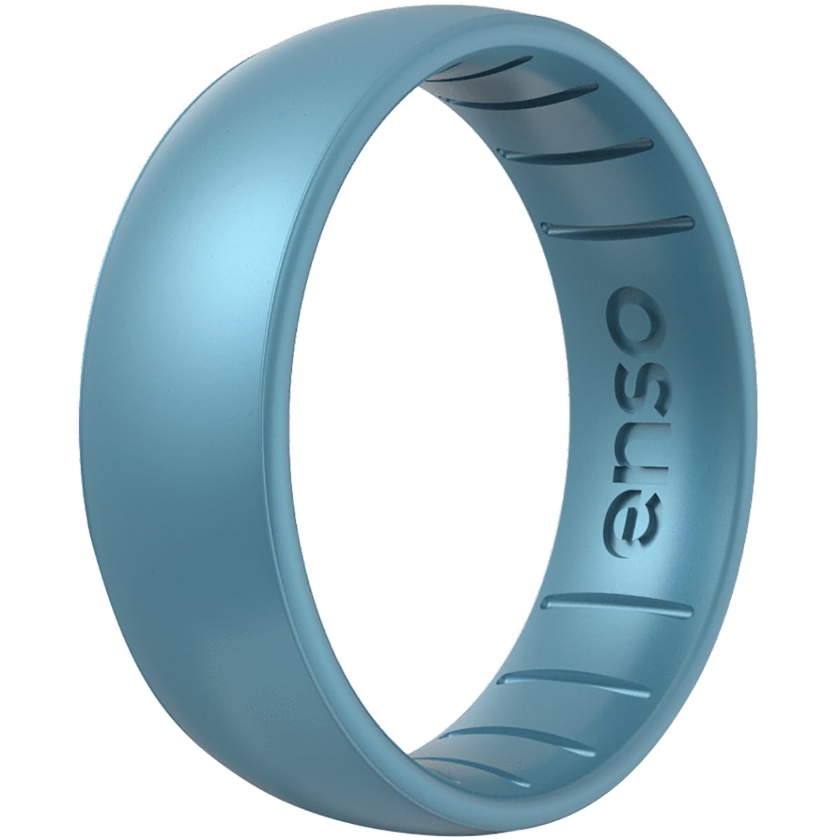 Enso Rings Classic Birthstone Series Silicone Ring - 12 - Blue Topaz ...