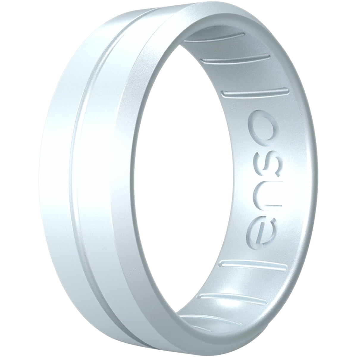 Enso Rings Classic Contour Elements Series Silicone Ring - 14 - Diamond ...