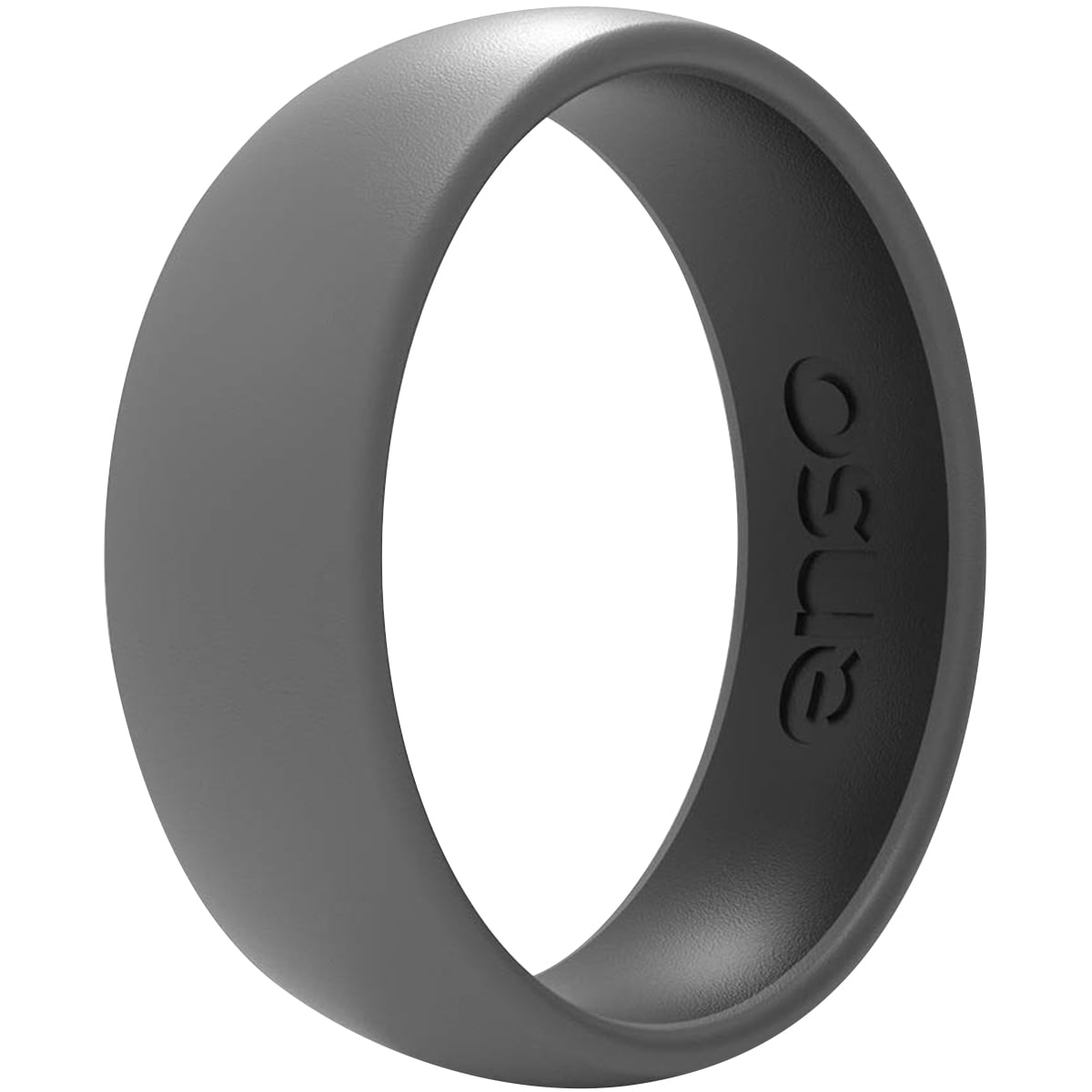 Enso Rings Lifestyle Dualtone Series Silicone Ring - Slate/Obsidian ...