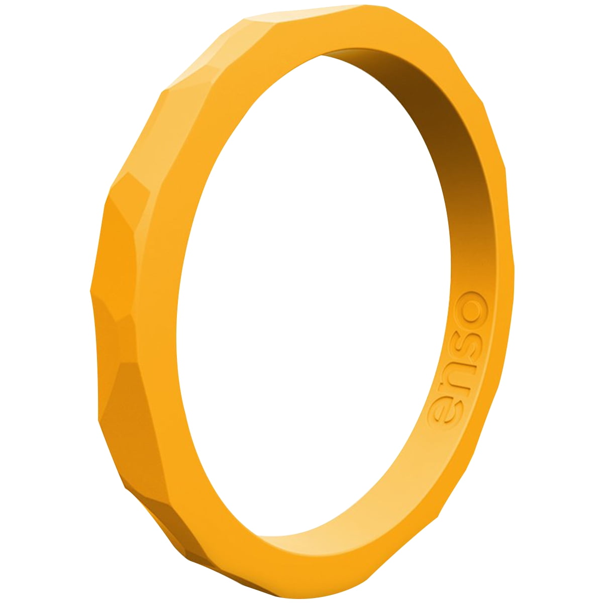 Enso Rings Hammered Stackables Silicone Ring - Torch - 9 - Walmart.com