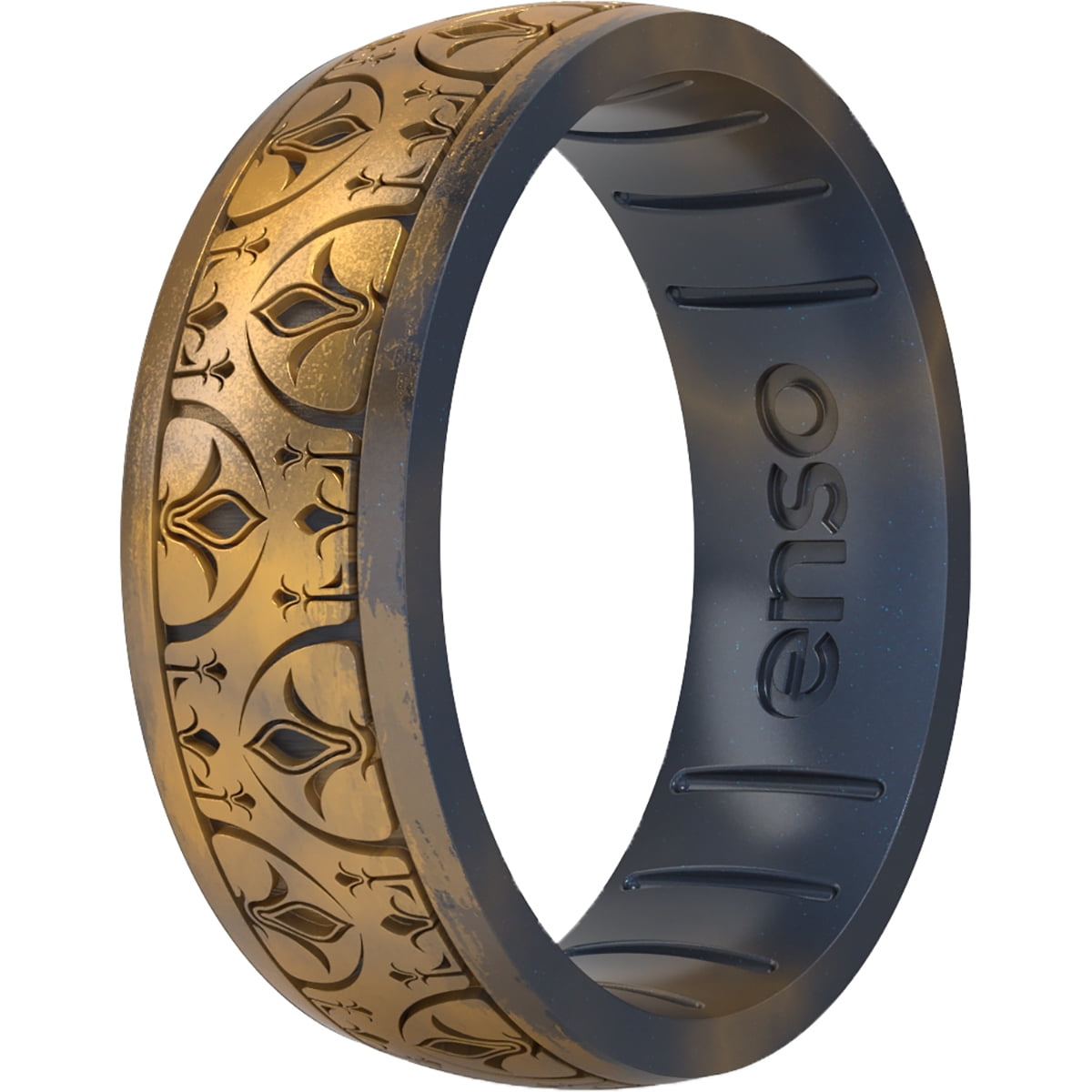 Enso Rings Lord of the Rings Shire Ornate Classic Silicone Ring - 8 ...