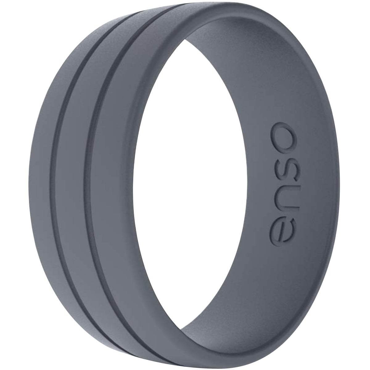 Enso Rings Ultralite Series Silicone Ring - Slate - 4 - Walmart.com
