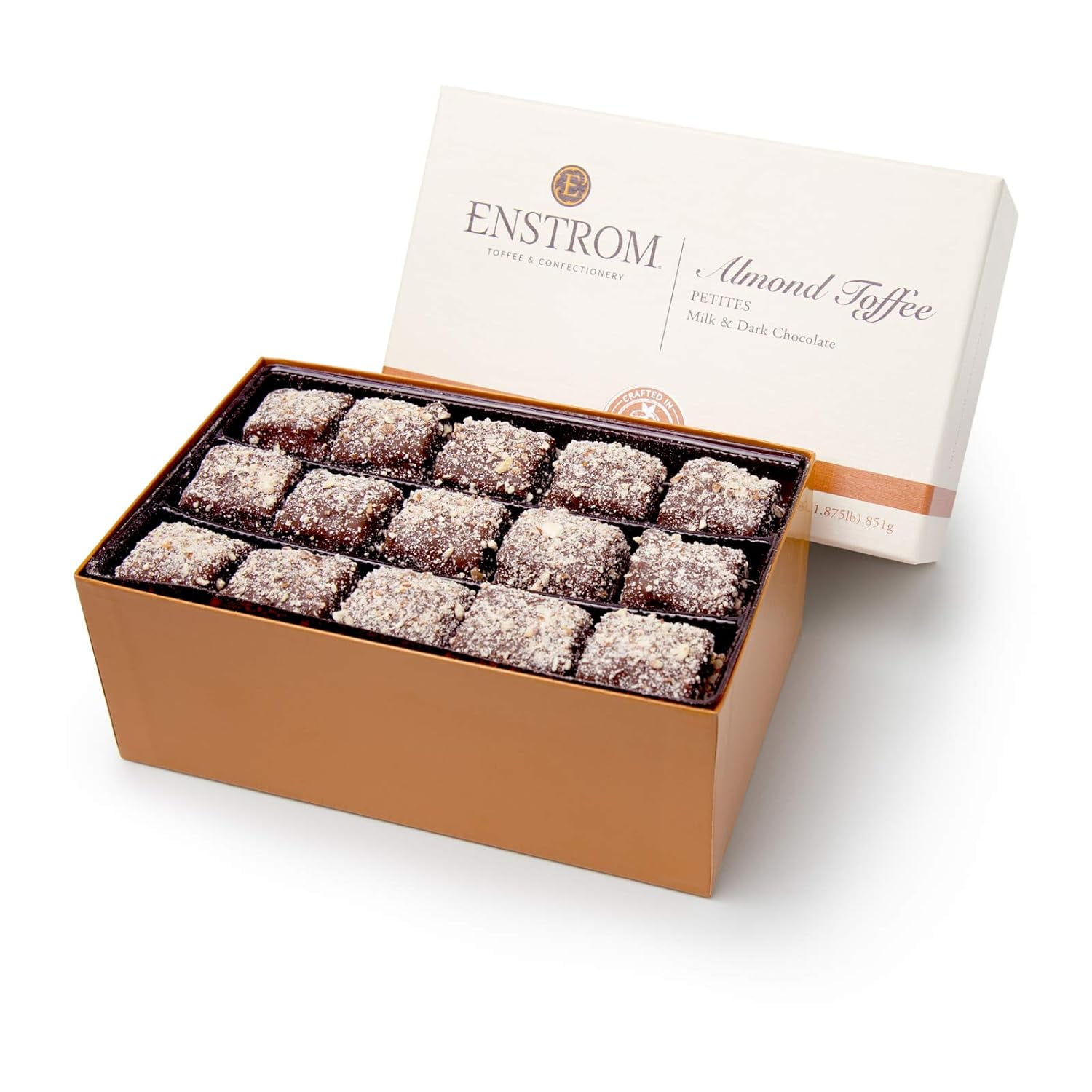 Enstrom Combo Almond Toffee Petites 30oz box | Bite-size | Gluten Free ...