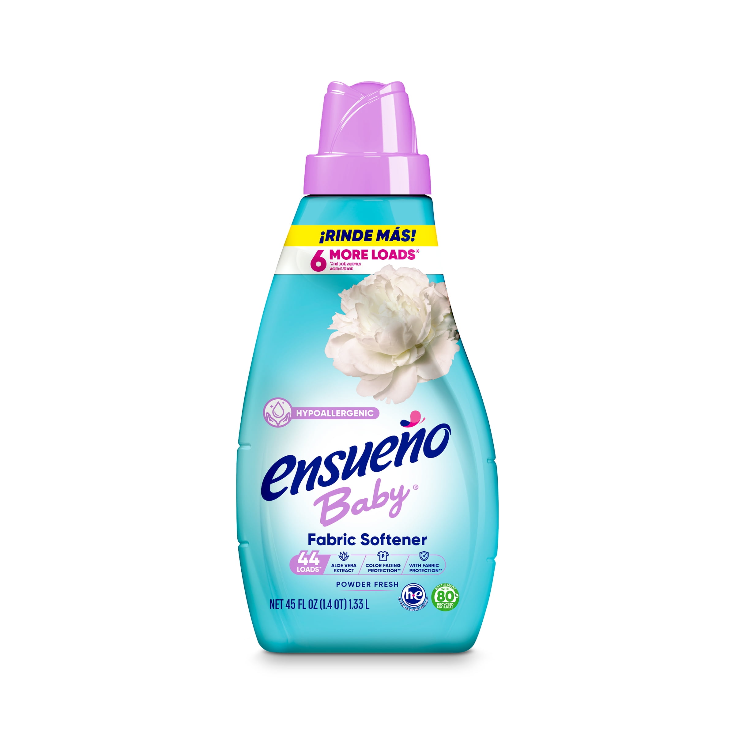 Ensueño Baby Hypoallergenic Liquid Fabric Softener - Baby Powder Scent ...