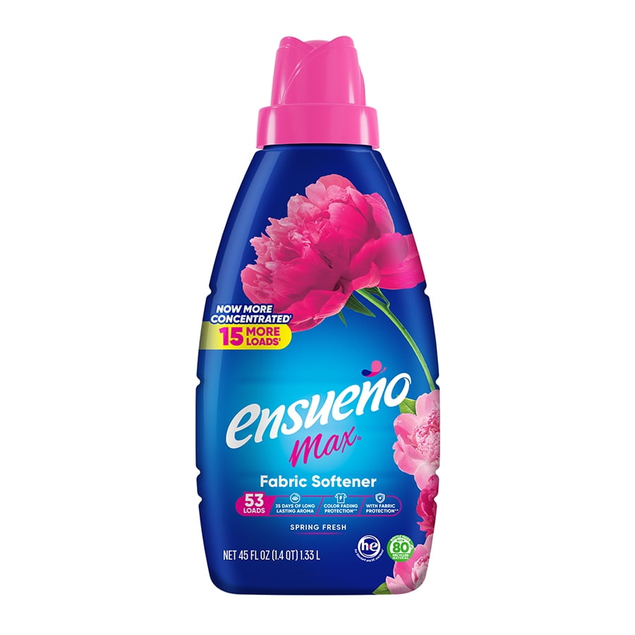 Ensueño® Max Liquid Fabric Softener, Spring Fresh, 45 fl. oz., 53 loads ...