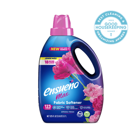 Ensueño Max Liquid Fabric Softener - Spring Fresh Scent (125 fl Oz)