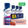 Ensure COMPLETE Nutrition Shake, 30G Protein, Strawberry, 10 fl oz, 4 ...
