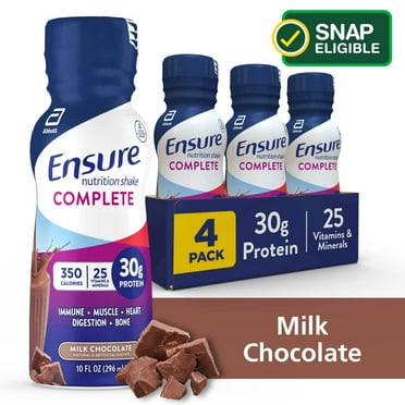 Ensure Max Protein Nutrition Shake with 3g of protein, 1g of Sugar ...